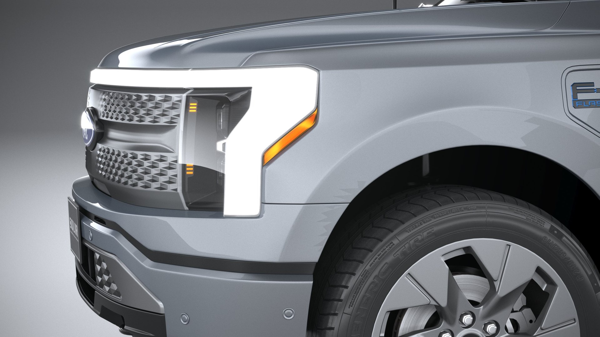 3D Ford F-150 Lightning Flash 2024 - TurboSquid 2166520