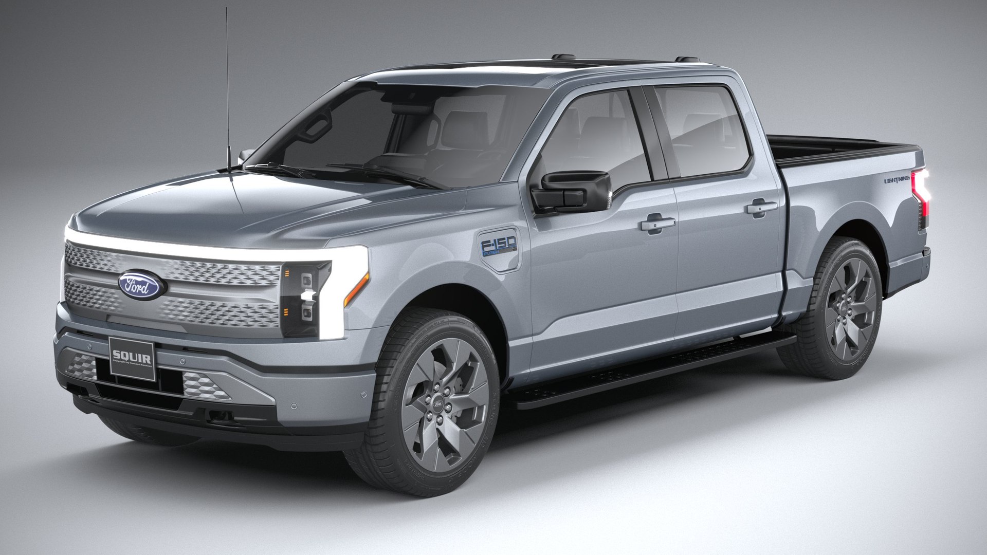 3D Ford F-150 Lightning Flash 2024 - TurboSquid 2166520