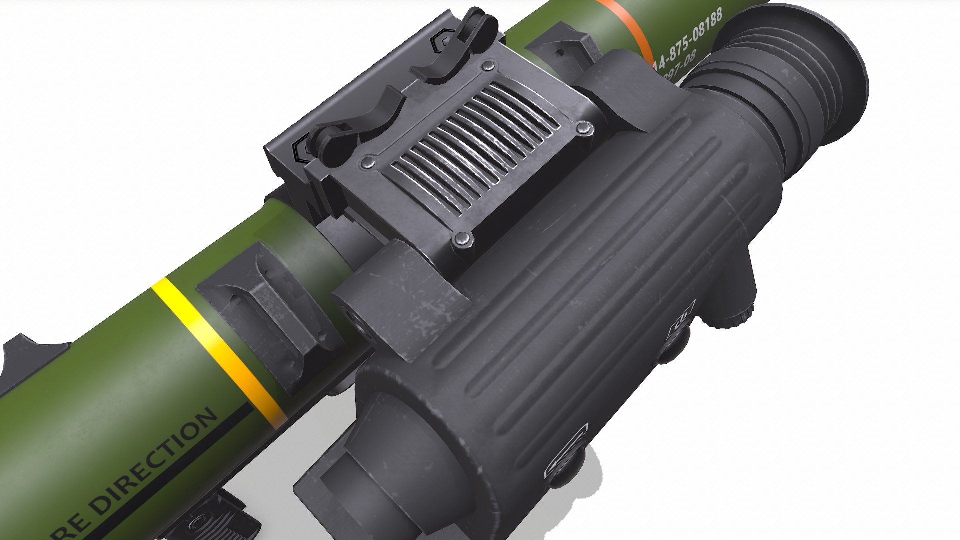 3D RGW 90 Matador Anti Tank Rocket Launcher Model - TurboSquid 2249913