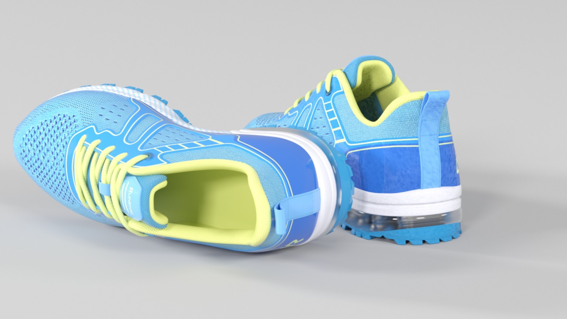 QAUPPE Mens Air Running Shoes Athletic Trail Tennis Sneaker Model ...