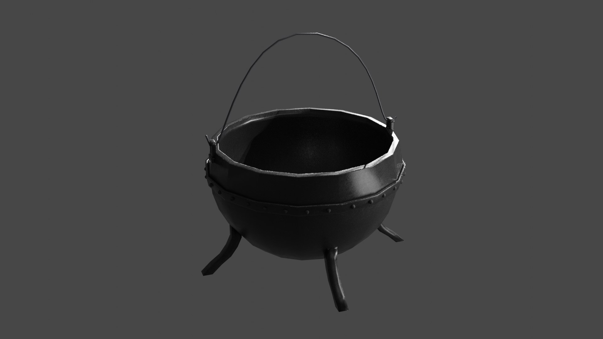 Free 3D Metal Pot 1 JFG - FREE DOWNLOAD Model - TurboSquid 1771328