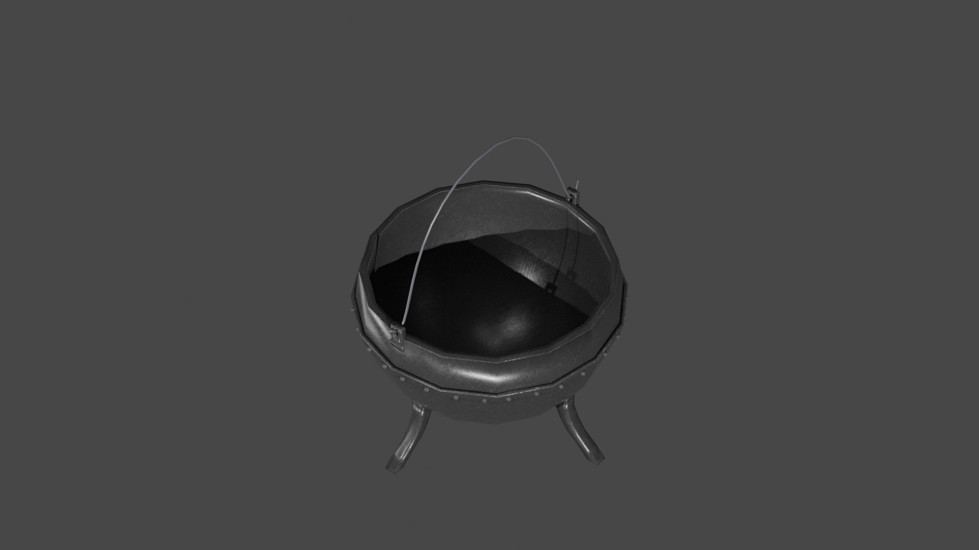 Free 3D Metal Pot 1 JFG - FREE DOWNLOAD Model - TurboSquid 1771328
