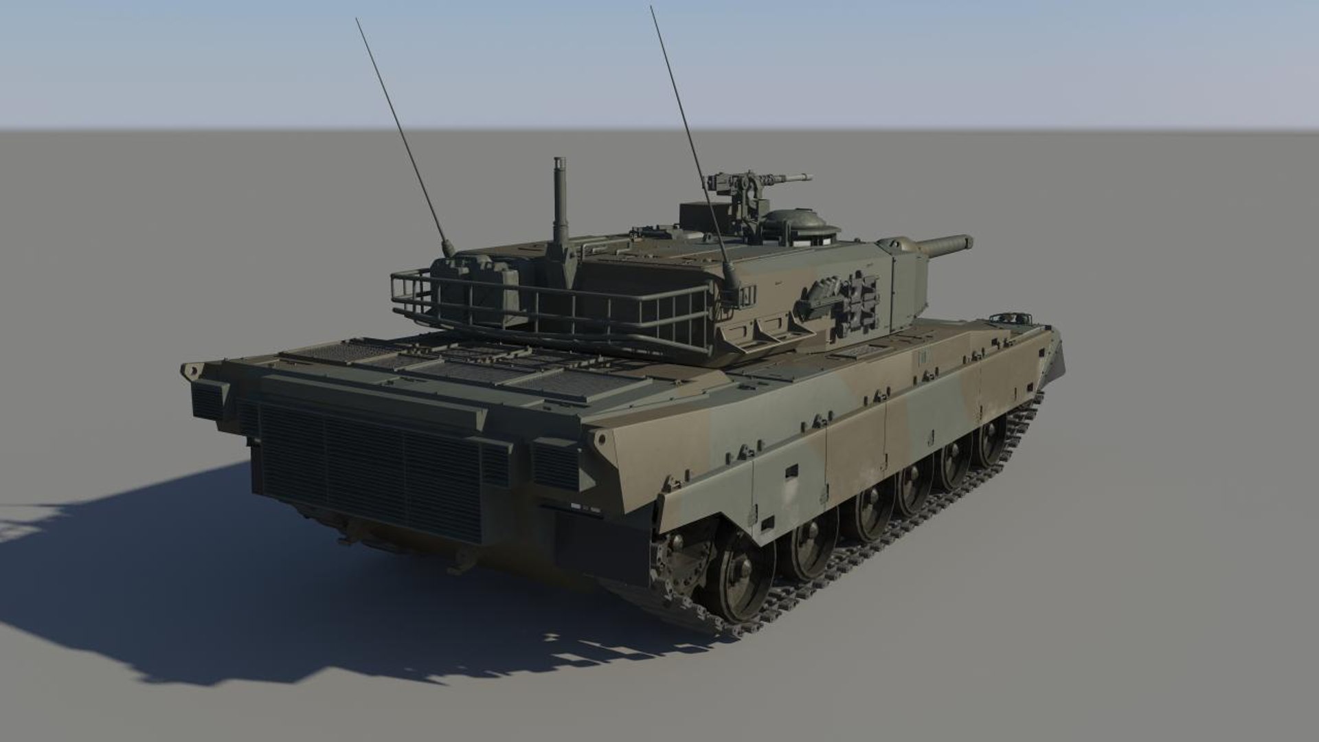 3D Japanese Tank Type90 Jsdf - TurboSquid 1211240