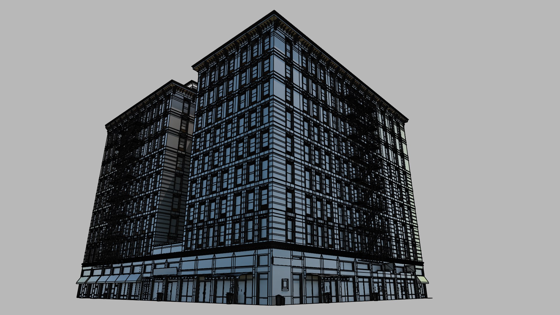 3D Williams Block - Brick 05 Model - TurboSquid 2227177