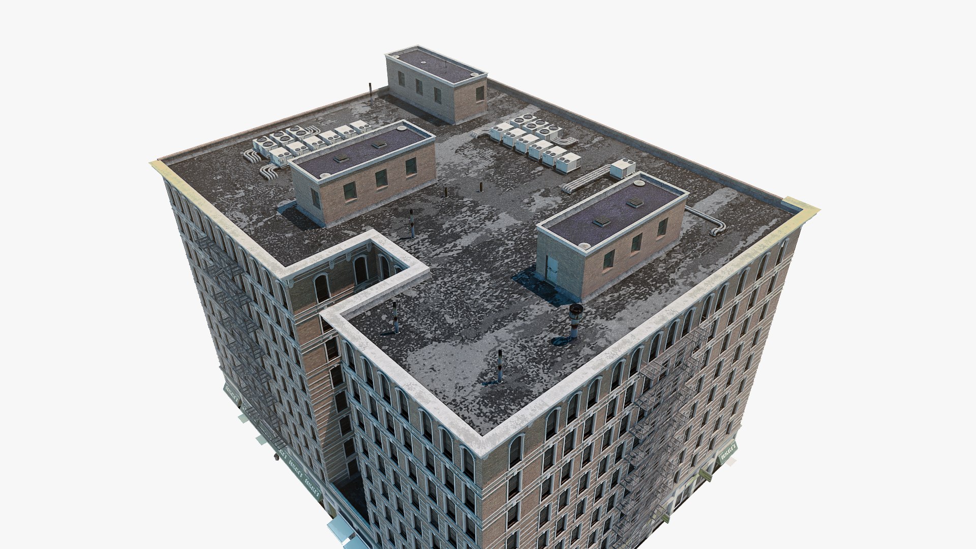 3D Williams Block - Brick 05 Model - TurboSquid 2227177