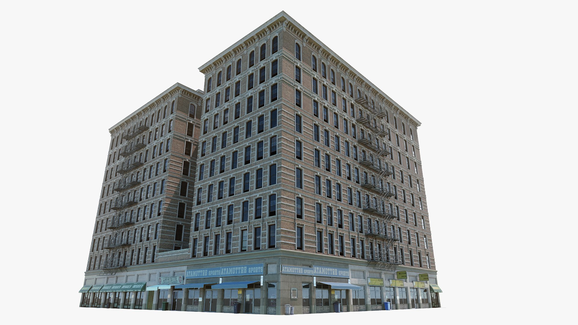 3D Williams Block - Brick 05 Model - TurboSquid 2227177