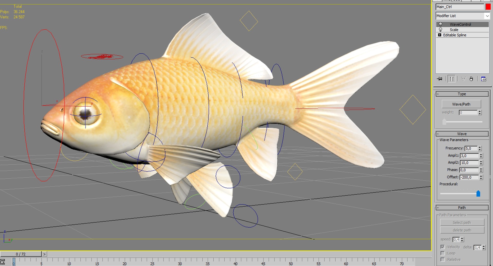 Goldfish animation model | 1148809 | TurboSquid
