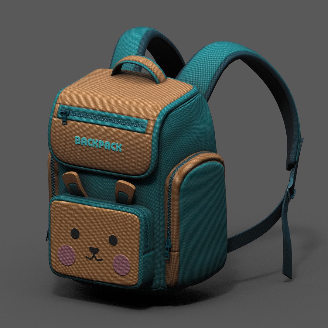 Bag Backpack 3D - TurboSquid 1559441