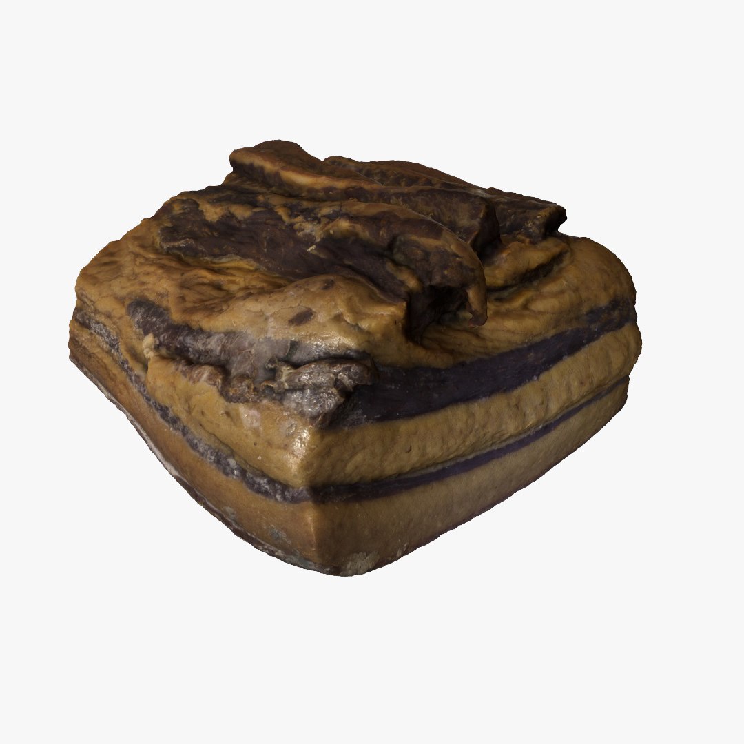 3d Model Smoked Bacon