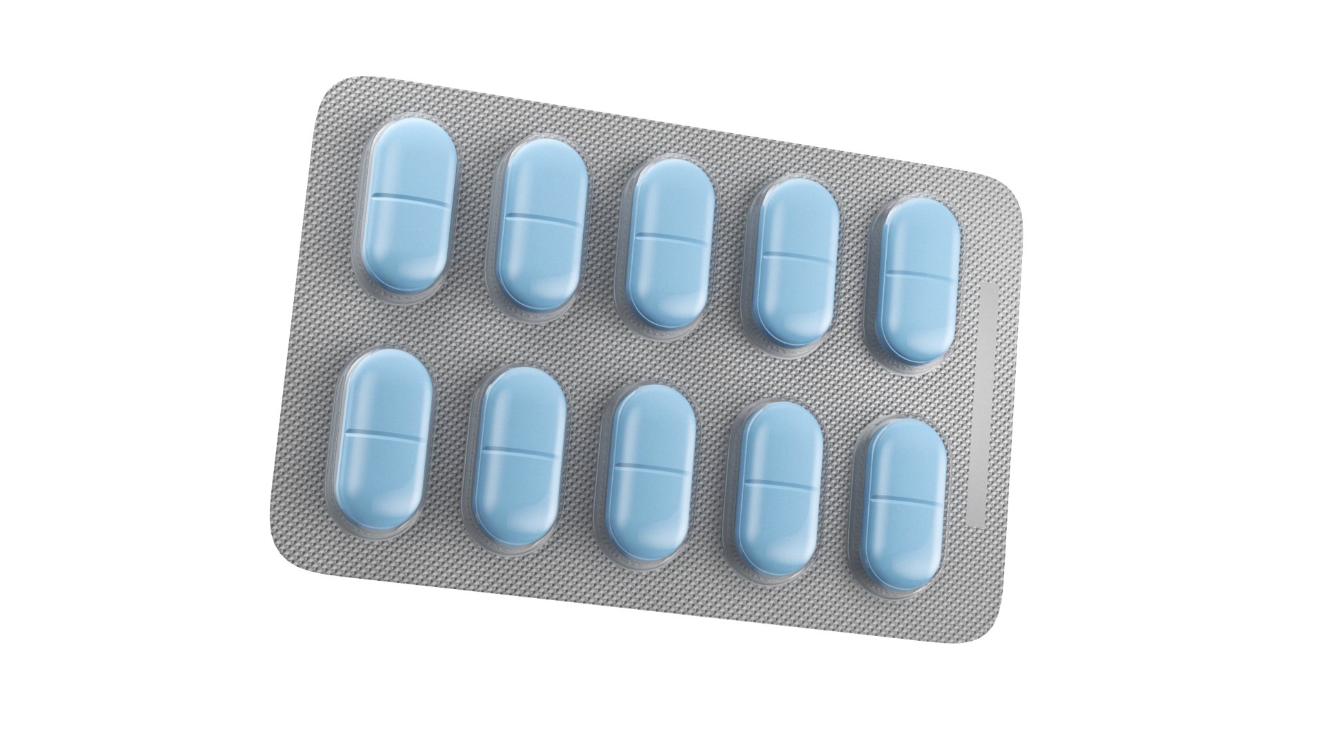 3D Blister Pills Pack 03 model - TurboSquid 2164692