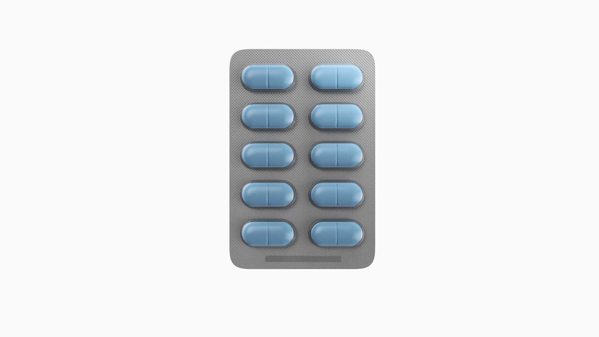 3D Blister Pills Pack 03 Model - TurboSquid 2164692