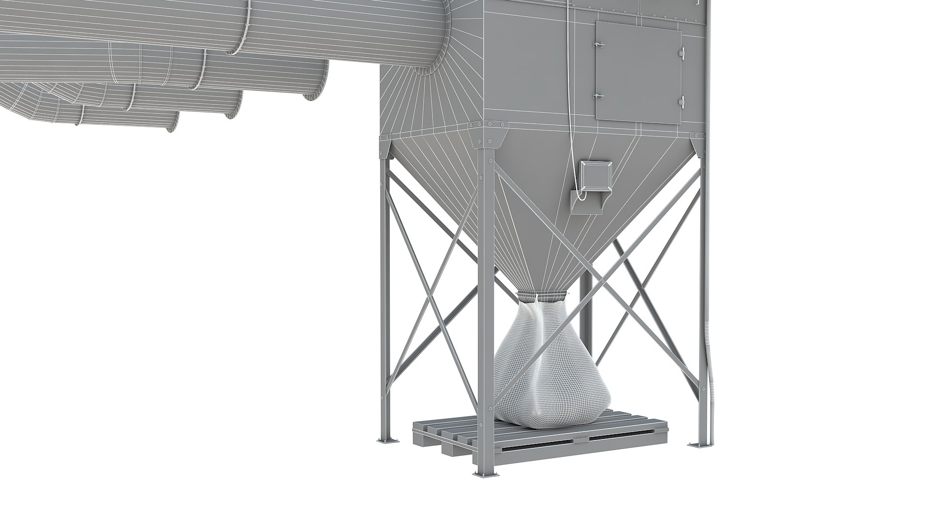3D Model Sieving Machine - TurboSquid 2320677
