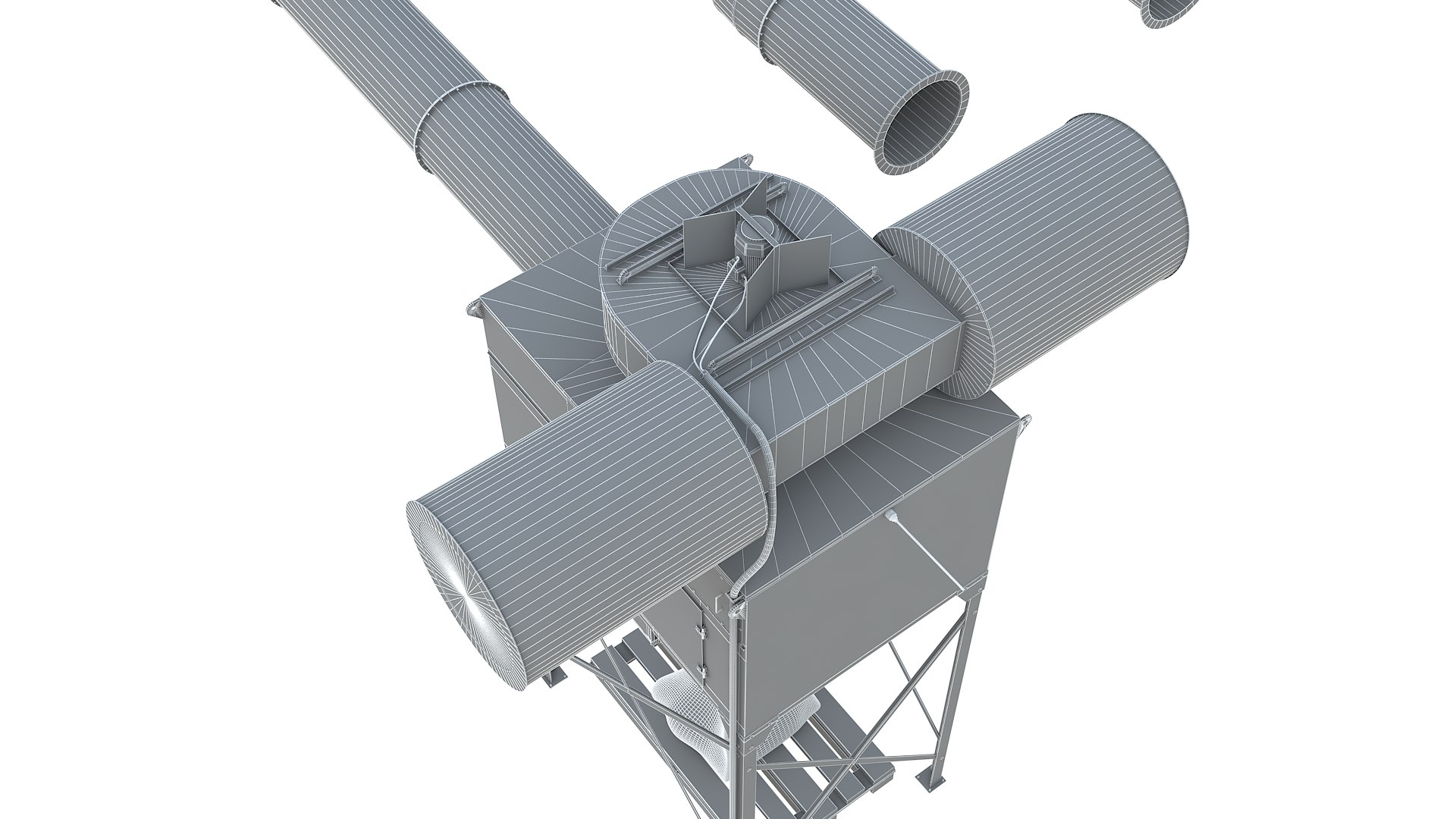 3D Model Sieving Machine - TurboSquid 2320677