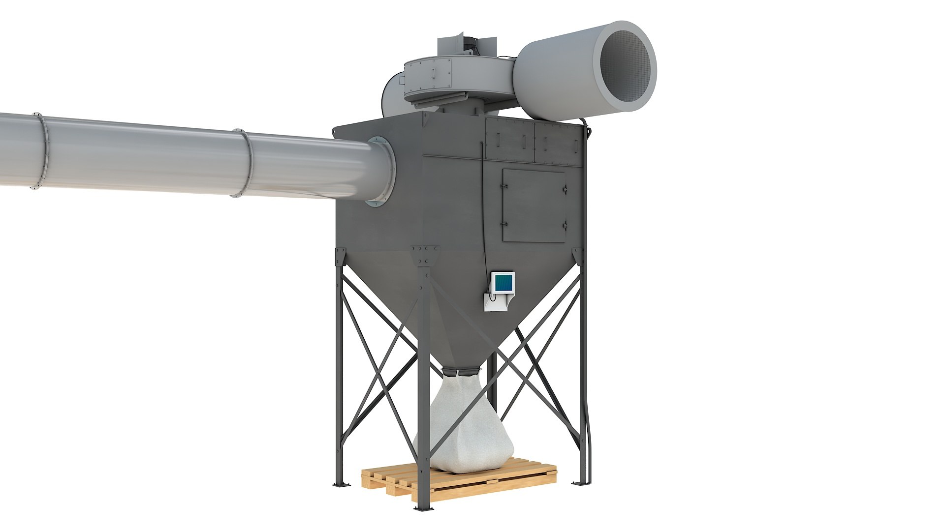 3D Model Sieving Machine - TurboSquid 2320677