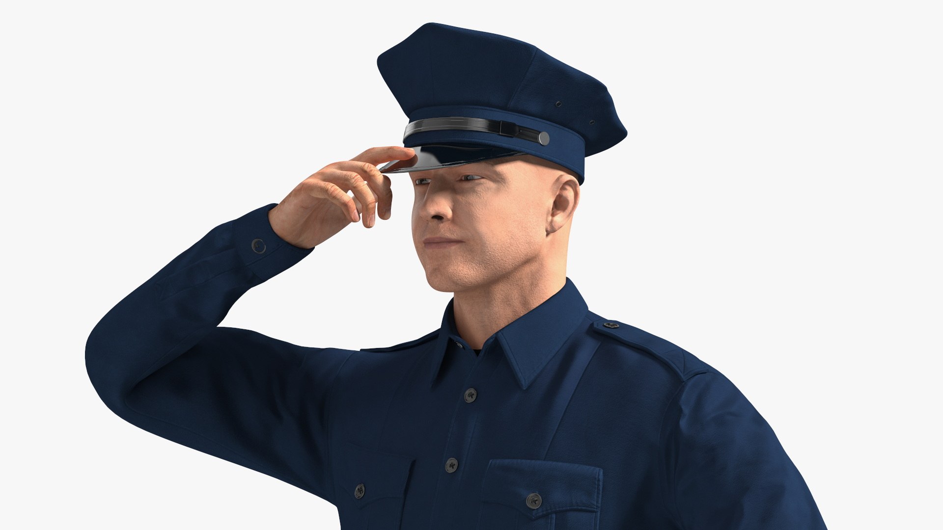 3D Security Guard With Bank Vault Model - TurboSquid 2350500