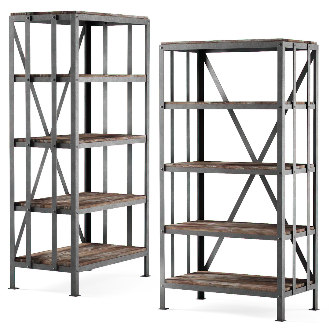 3D metal rack - TurboSquid 1656290