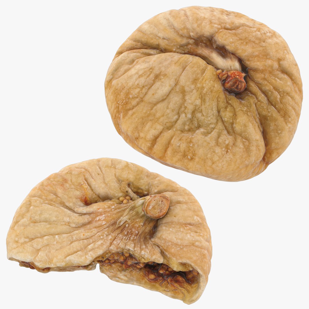 3D Model Dry Fig Collection - TurboSquid 2009129