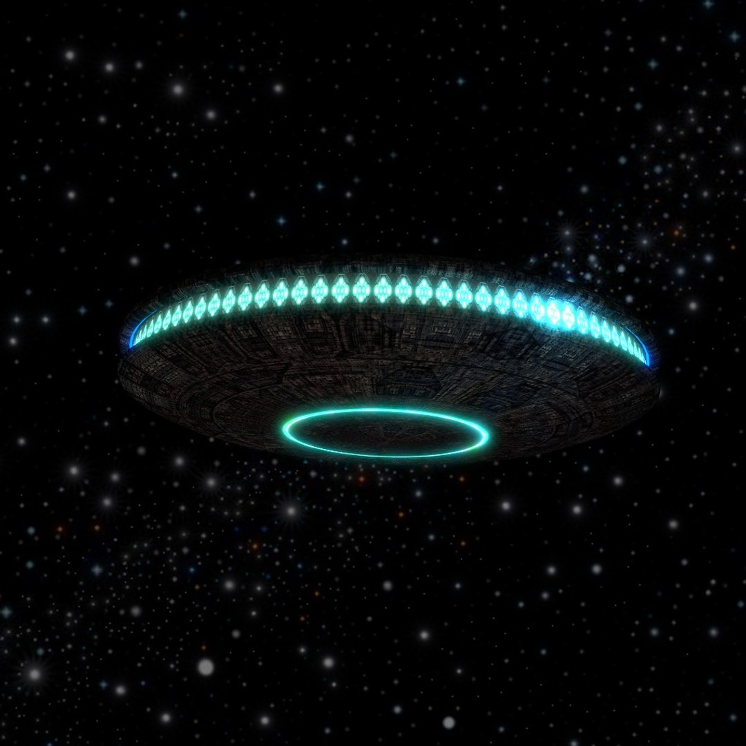 3d Model Of Ufo Jump