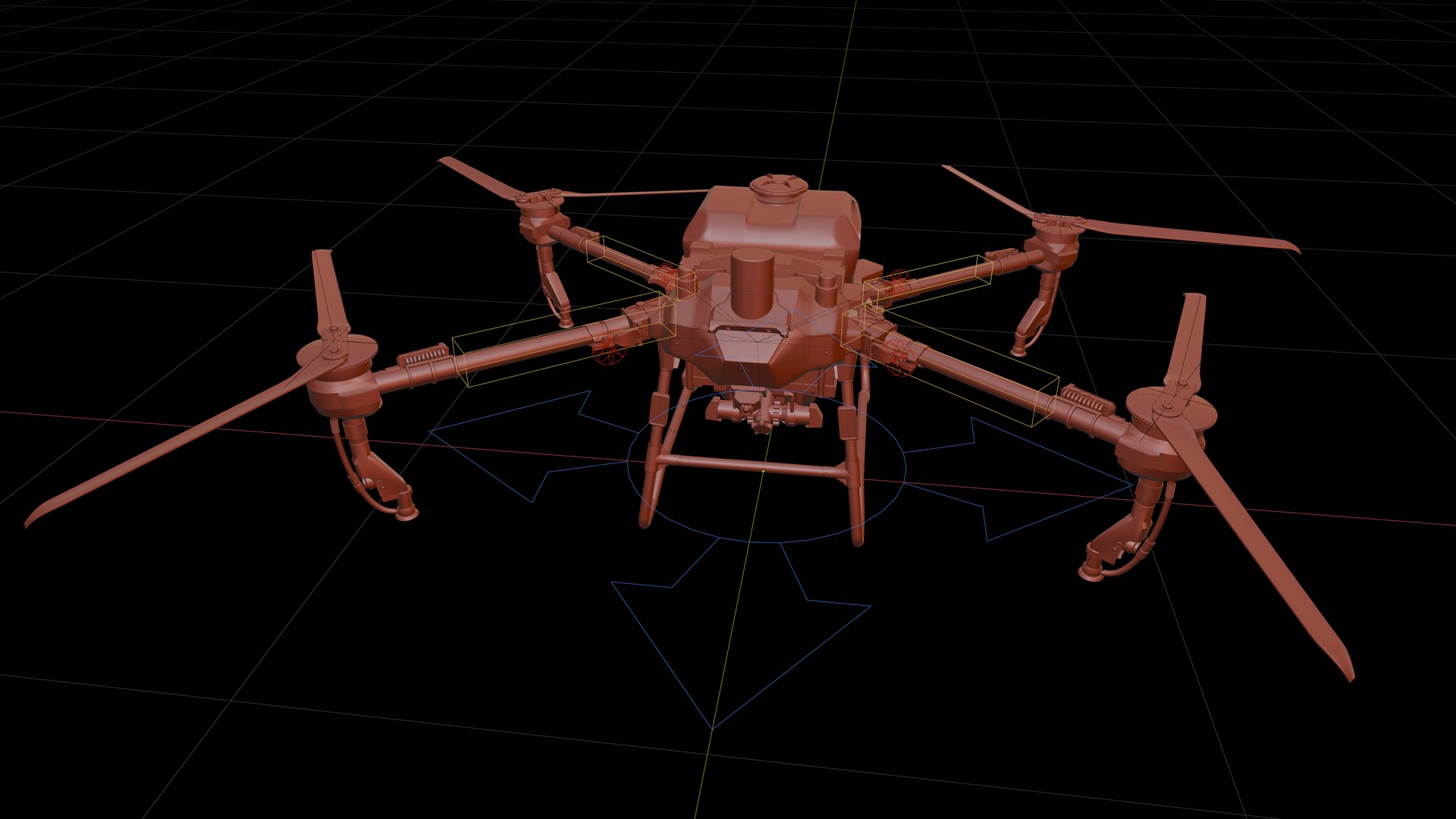 DJI Agras T60 Model - TurboSquid 2343953