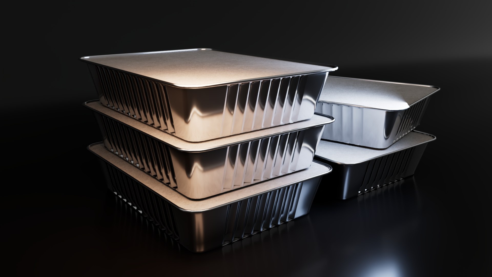 Free Food Containers 3D Model - TurboSquid 2352260