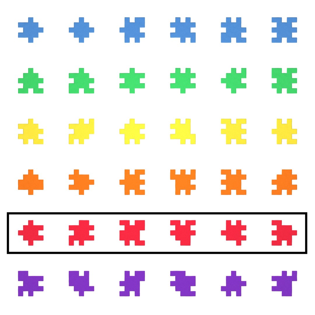 realistic happy cube red 3d model