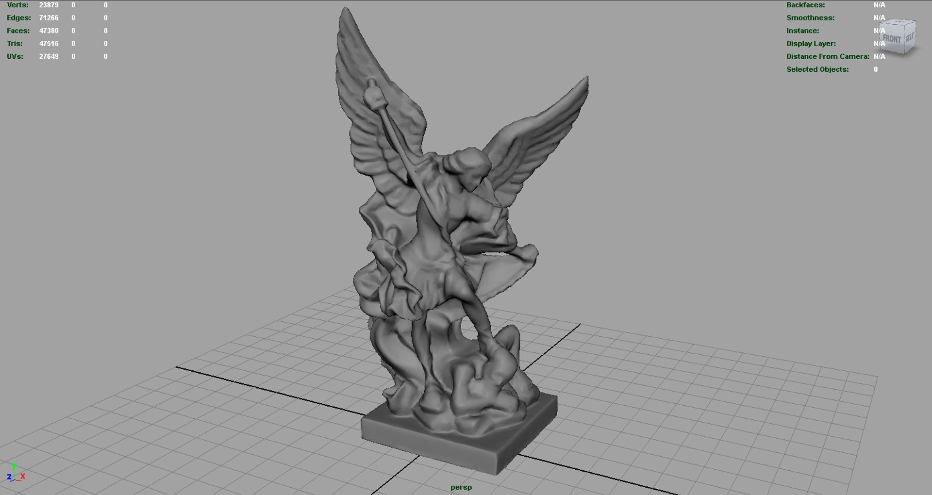 Archangel Michael 3D Model - TurboSquid 1304646