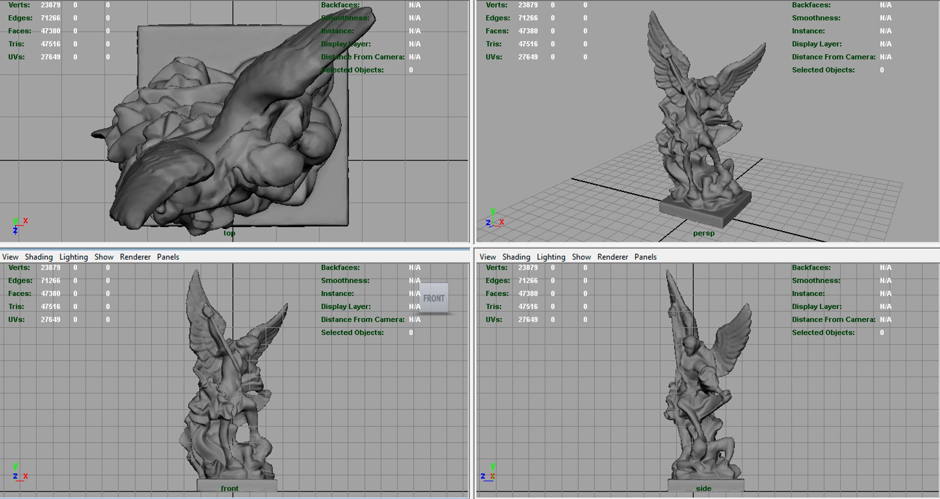 Archangel Michael 3D Model - TurboSquid 1304646