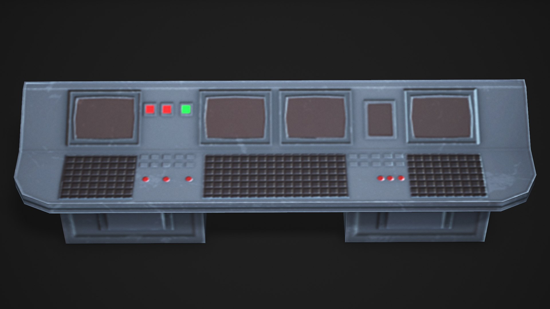 3D Control Panel - Low Poly Game Ready Model - TurboSquid 2038720