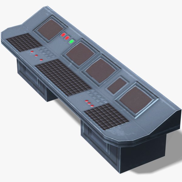 3D Control Panel - Low Poly Game Ready model - TurboSquid 2038720