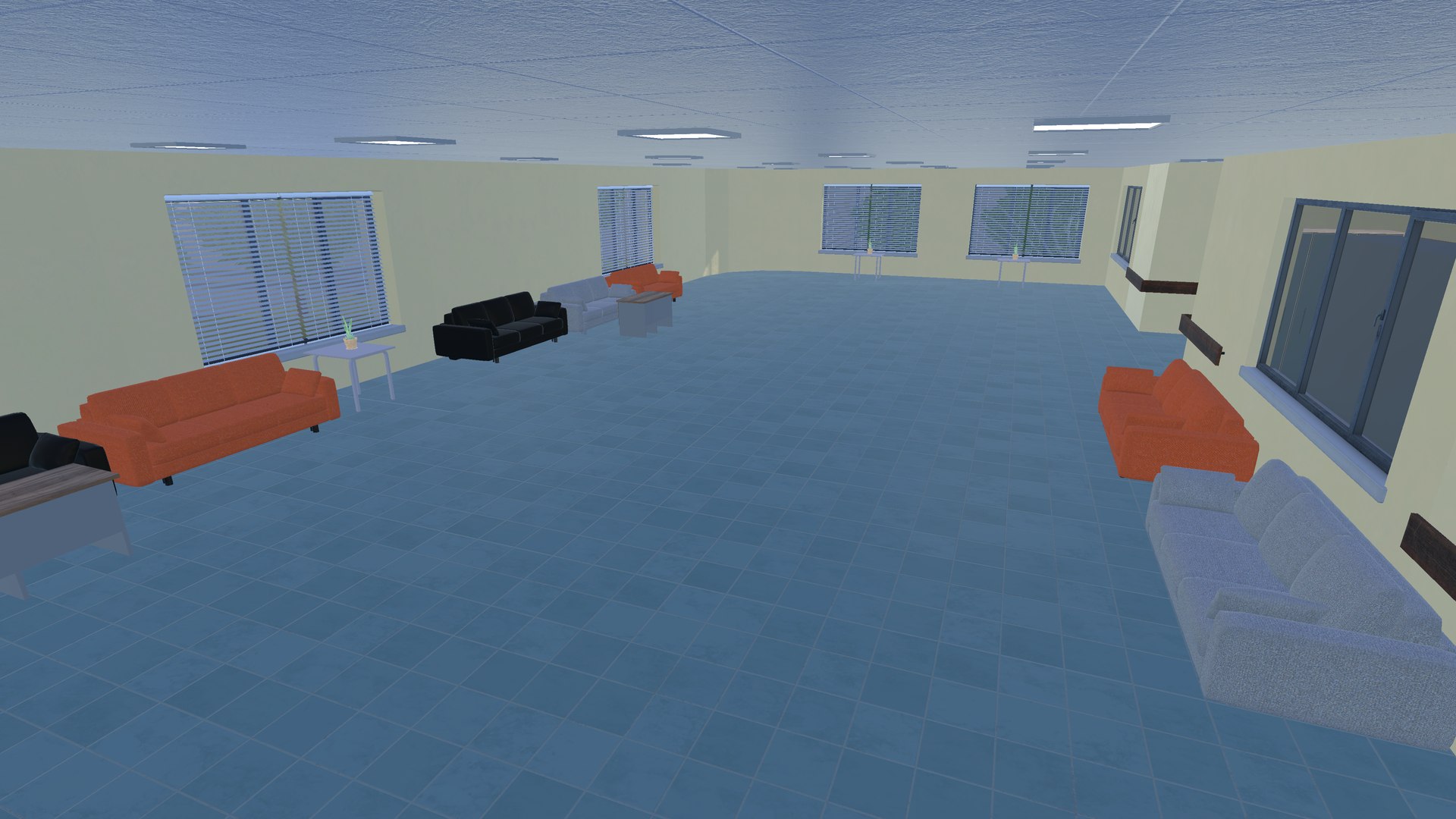 Hospital Modular Building Props And Characters Model - TurboSquid 2327973