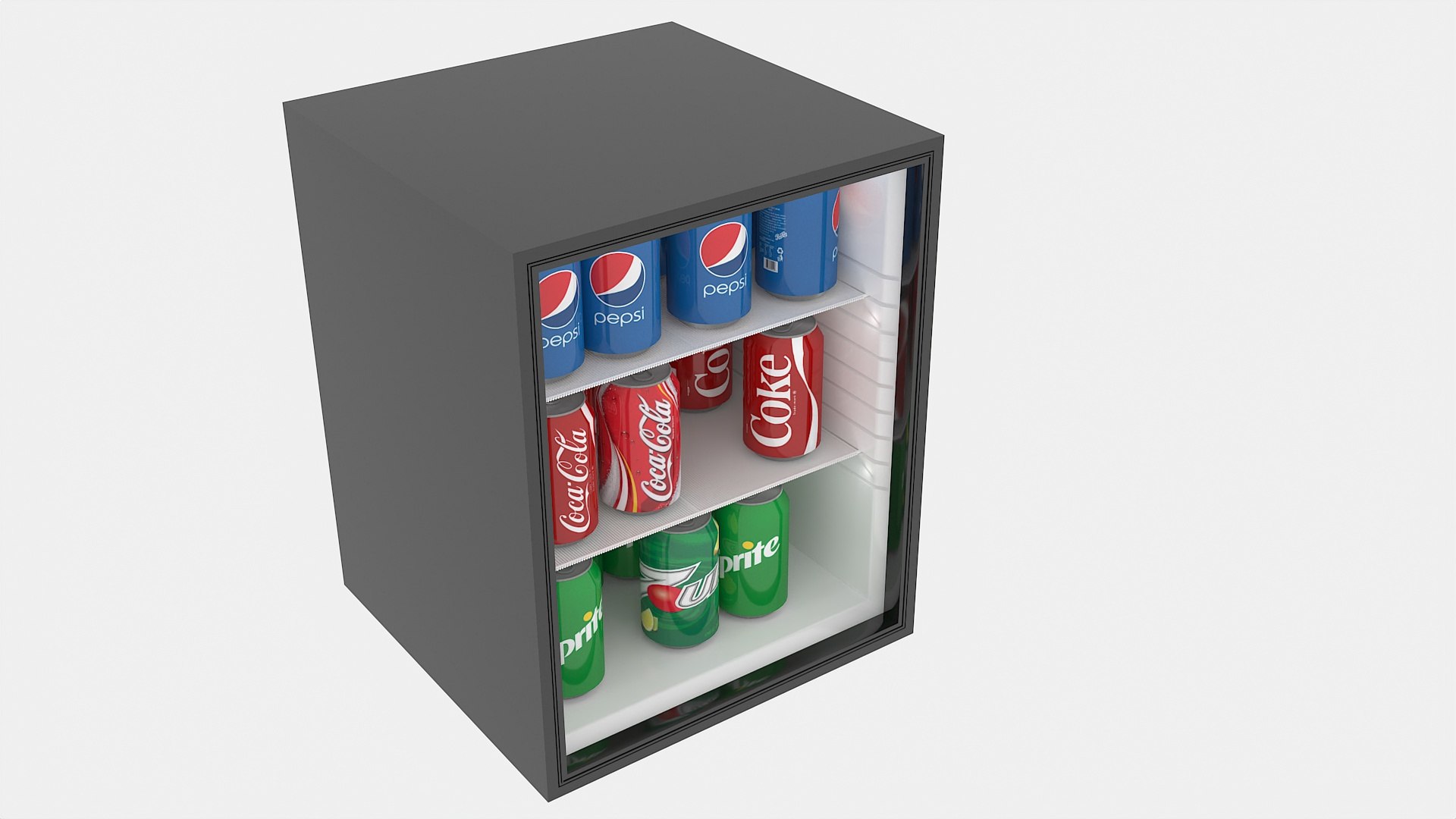 Minibar 3D Model - TurboSquid 2079369