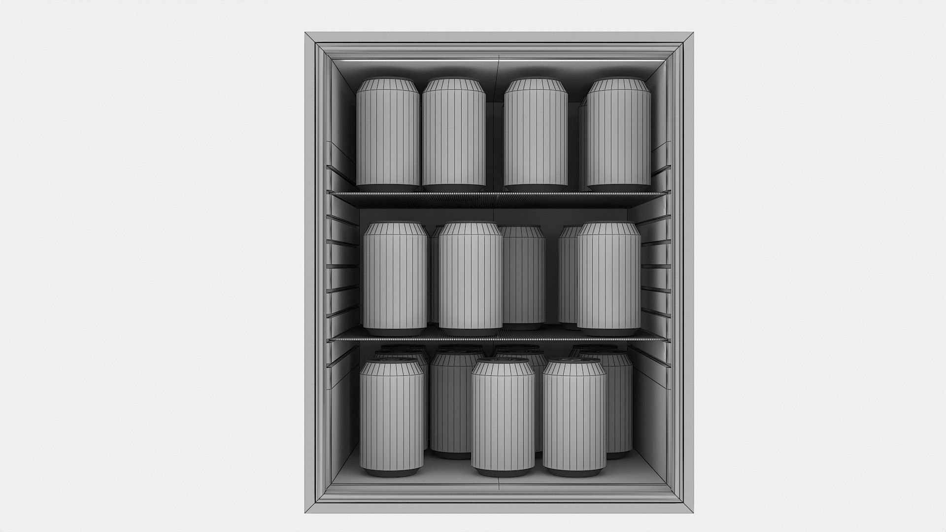 Minibar 3D Model - TurboSquid 2079369