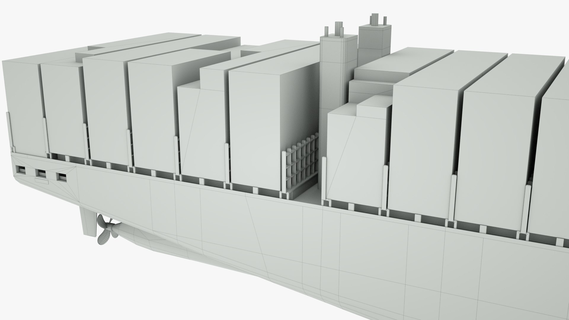 Container Ship Evergreen Ever Lambert model - TurboSquid 1732012