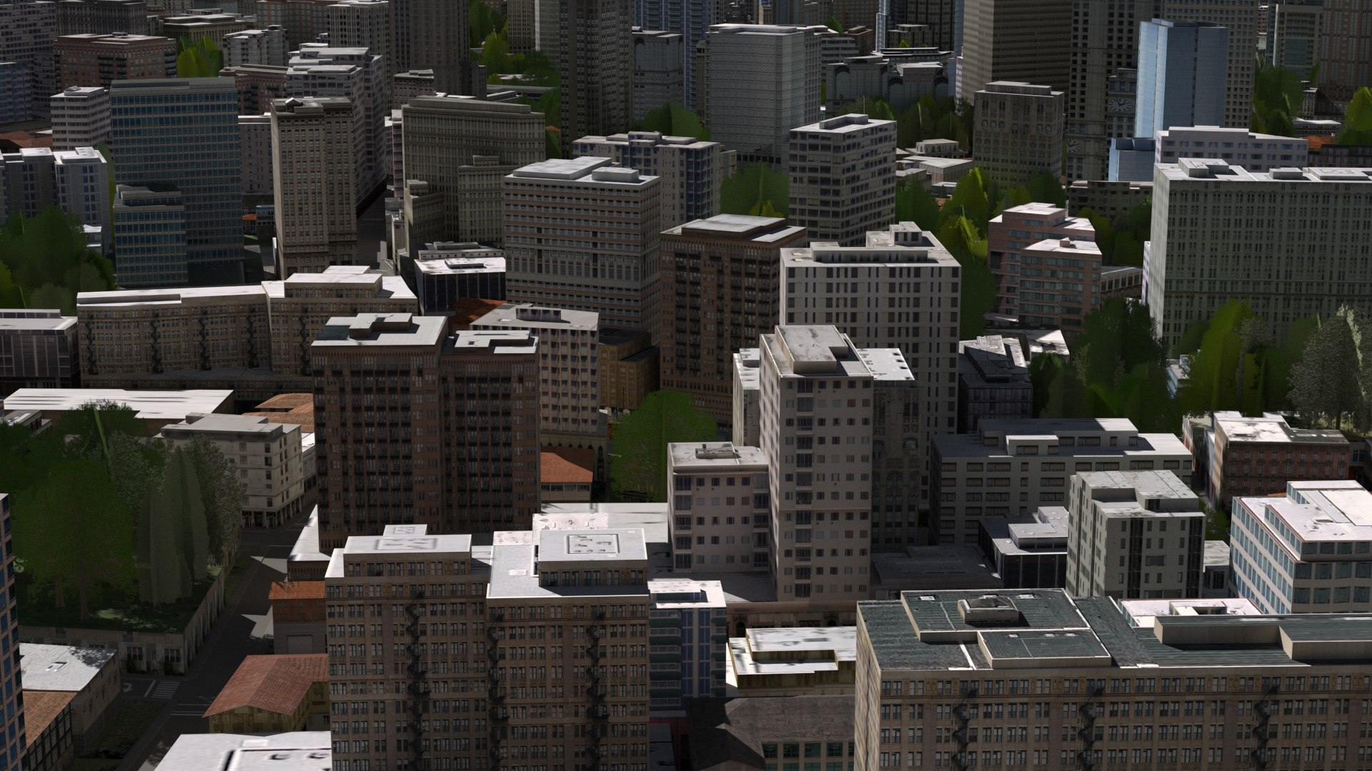 3D Real Time City 21 - TurboSquid 2399702