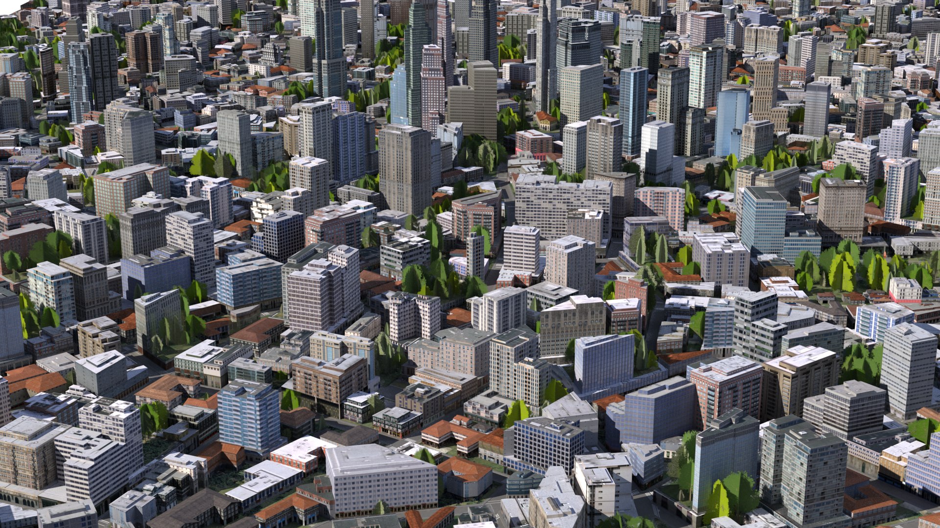 3D Real Time City 21 - TurboSquid 2399702