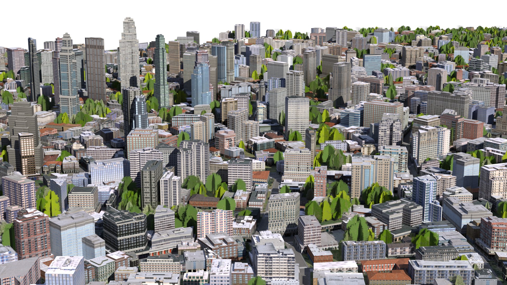 3D Real Time City 21 - TurboSquid 2399702
