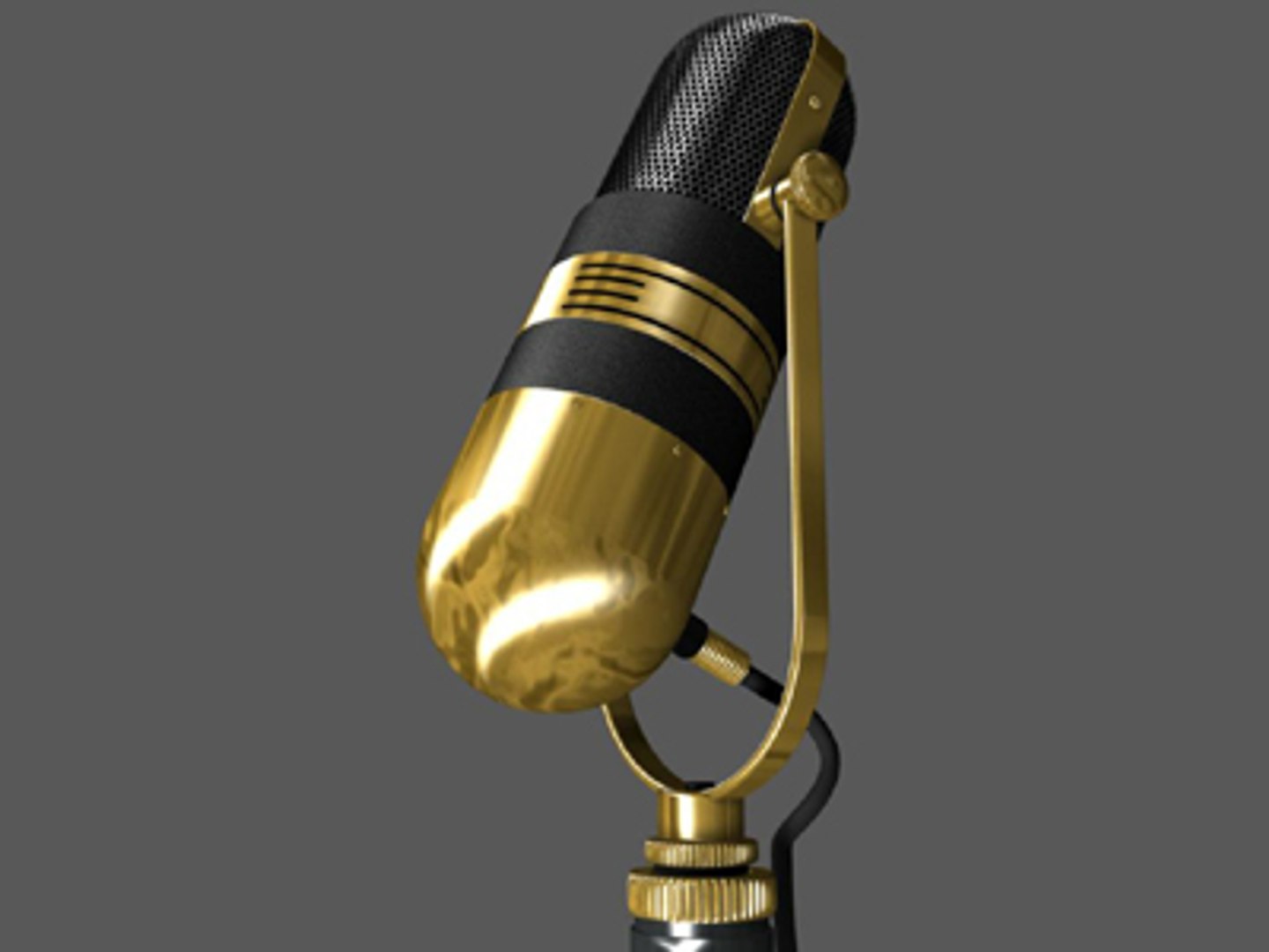 Microphone 3d Model