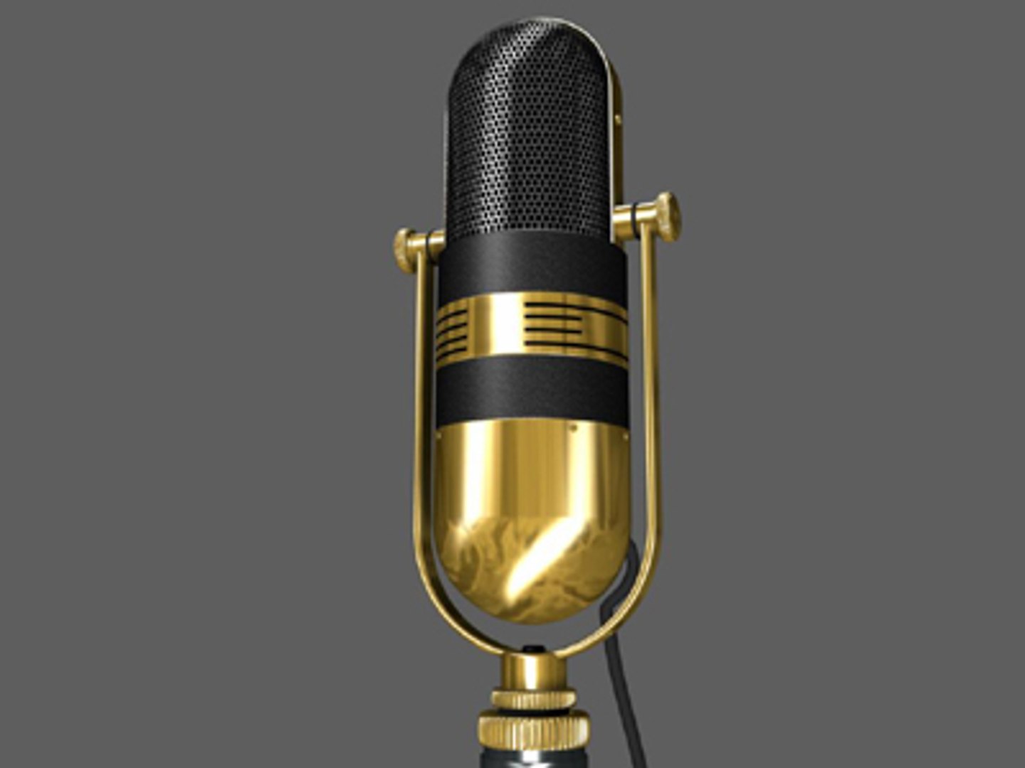 Microphone 3d Model