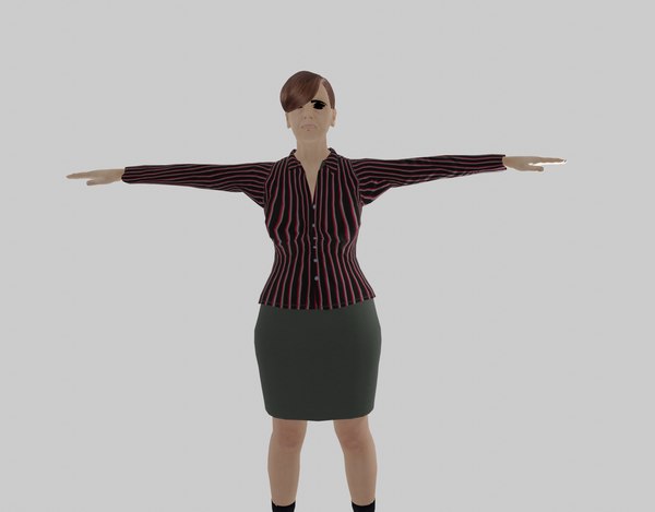 Free Rigged Blender Female Models | TurboSquid