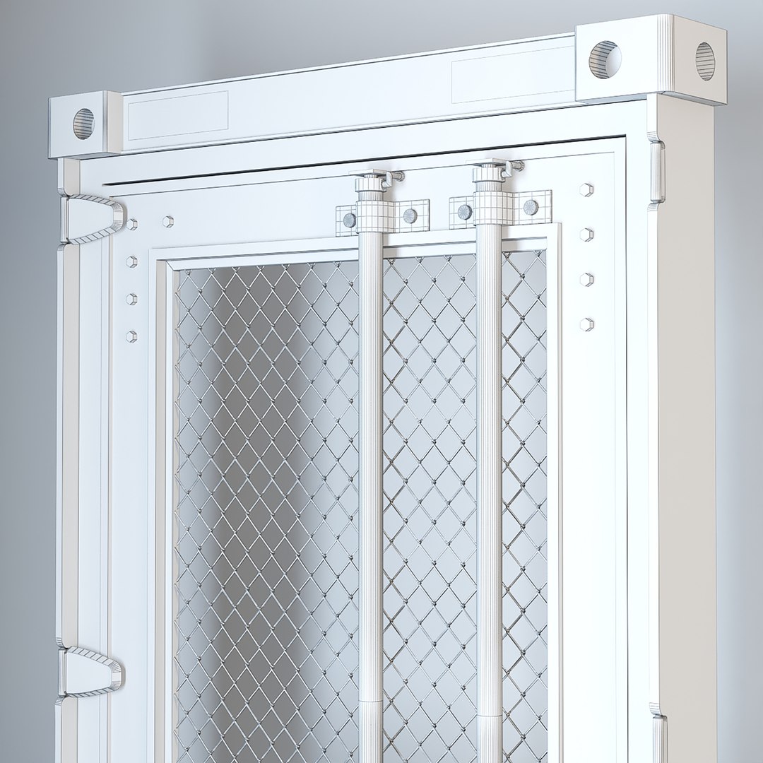 Industrial Container Doors 3D Model - TurboSquid 1640234
