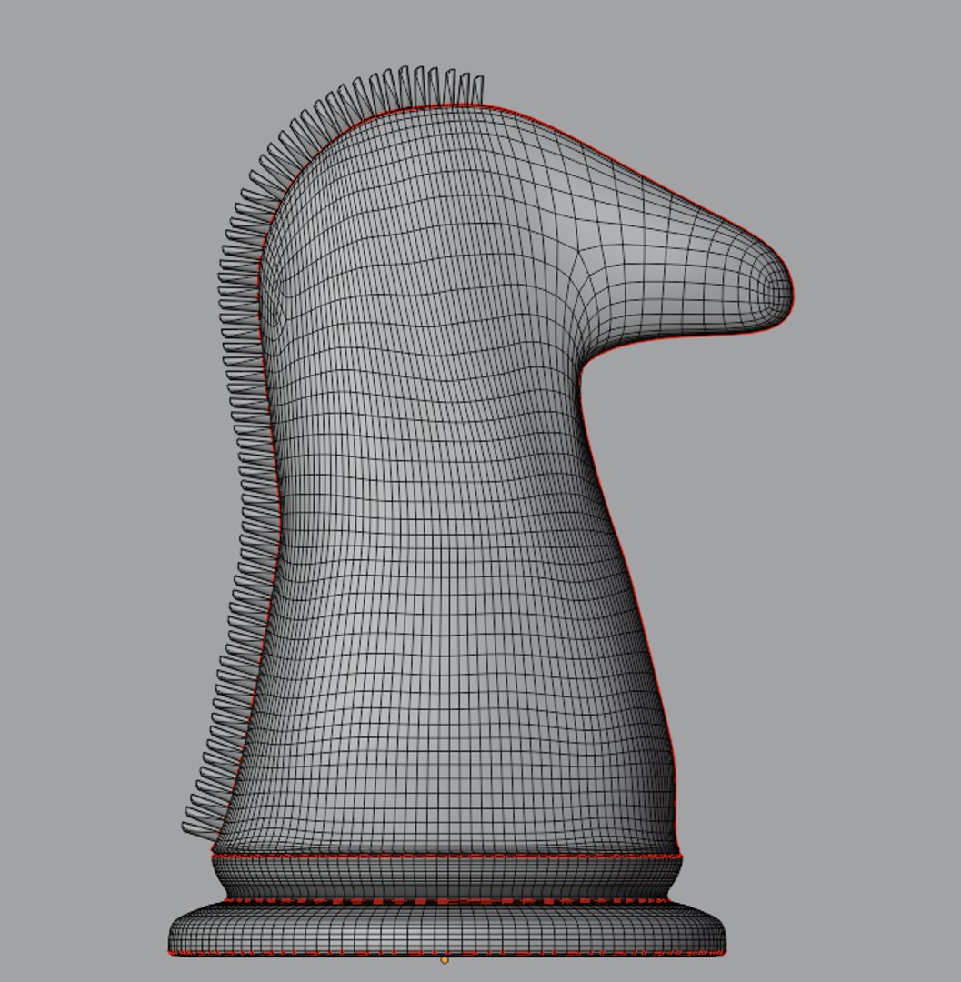 3D Chess Knight - TurboSquid 1634329