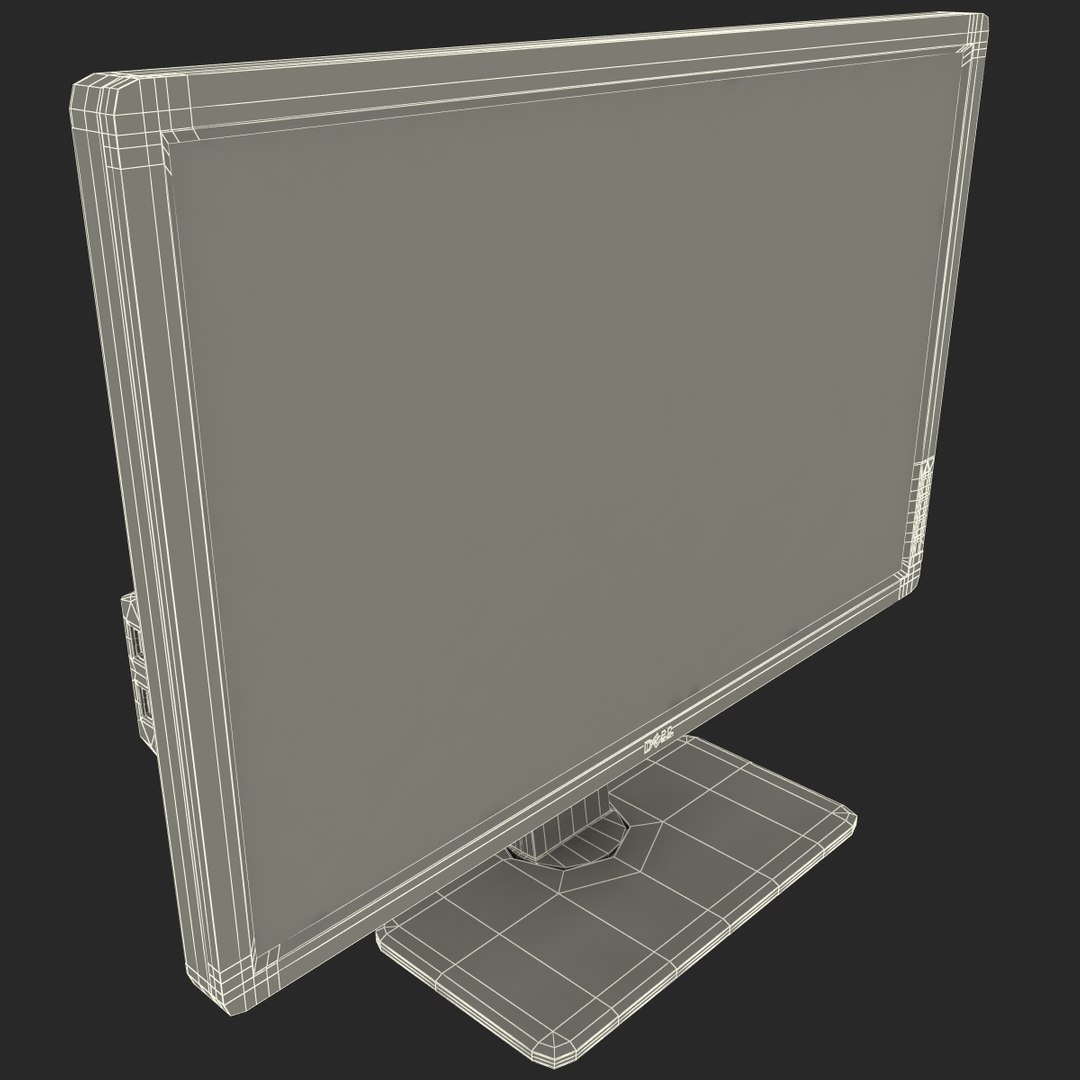 led lcd monitor dell 3ds