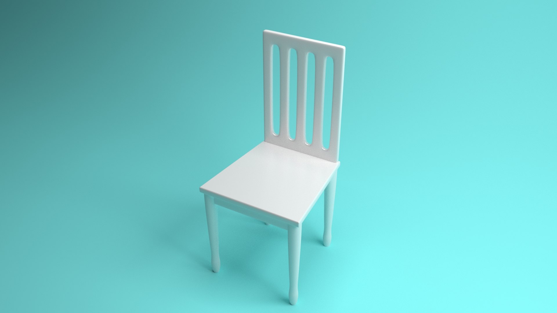 3d 3ds modern chair
