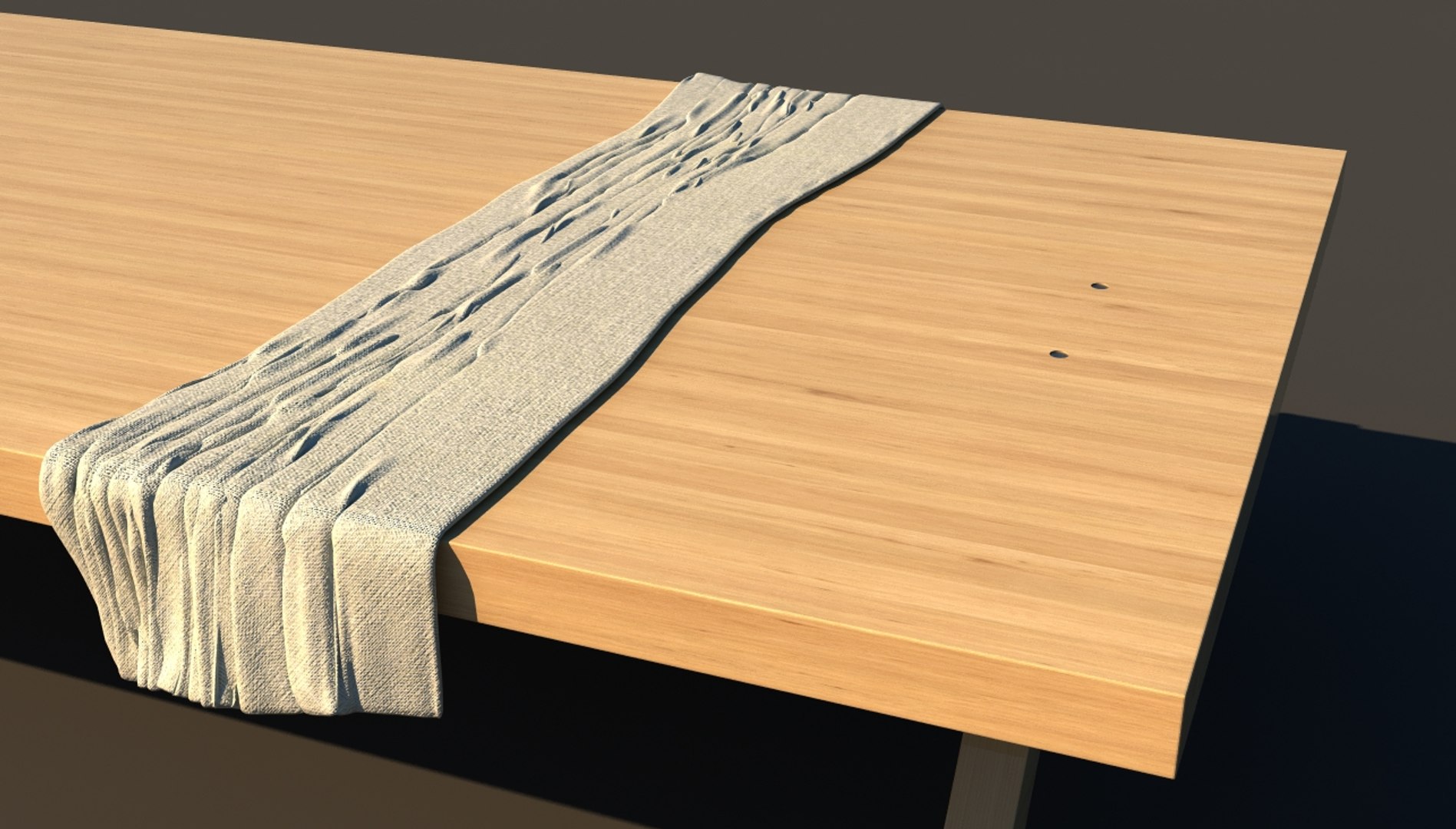 3d Table Cloth Model