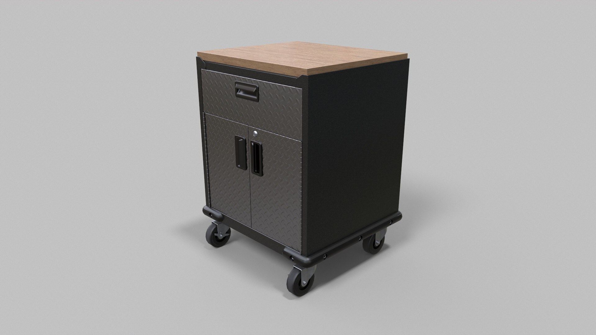 3D 1 Modular Tool Storage Cabinet 1d2d model - TurboSquid 2039305