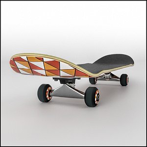 Download 3D Skateboard SketchUp Models - TurboSquid