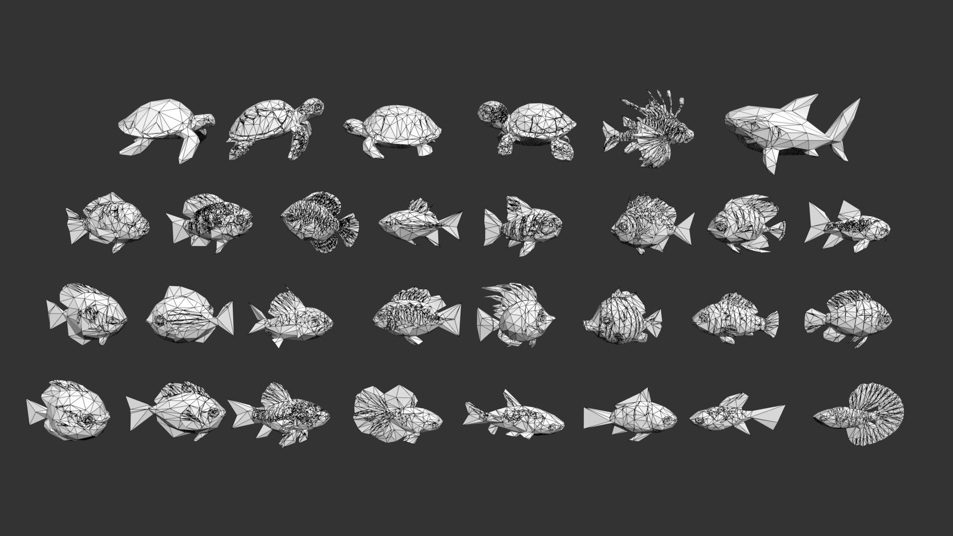 Stylized Underwater Game Assets - 240325 Model - TurboSquid 2209221