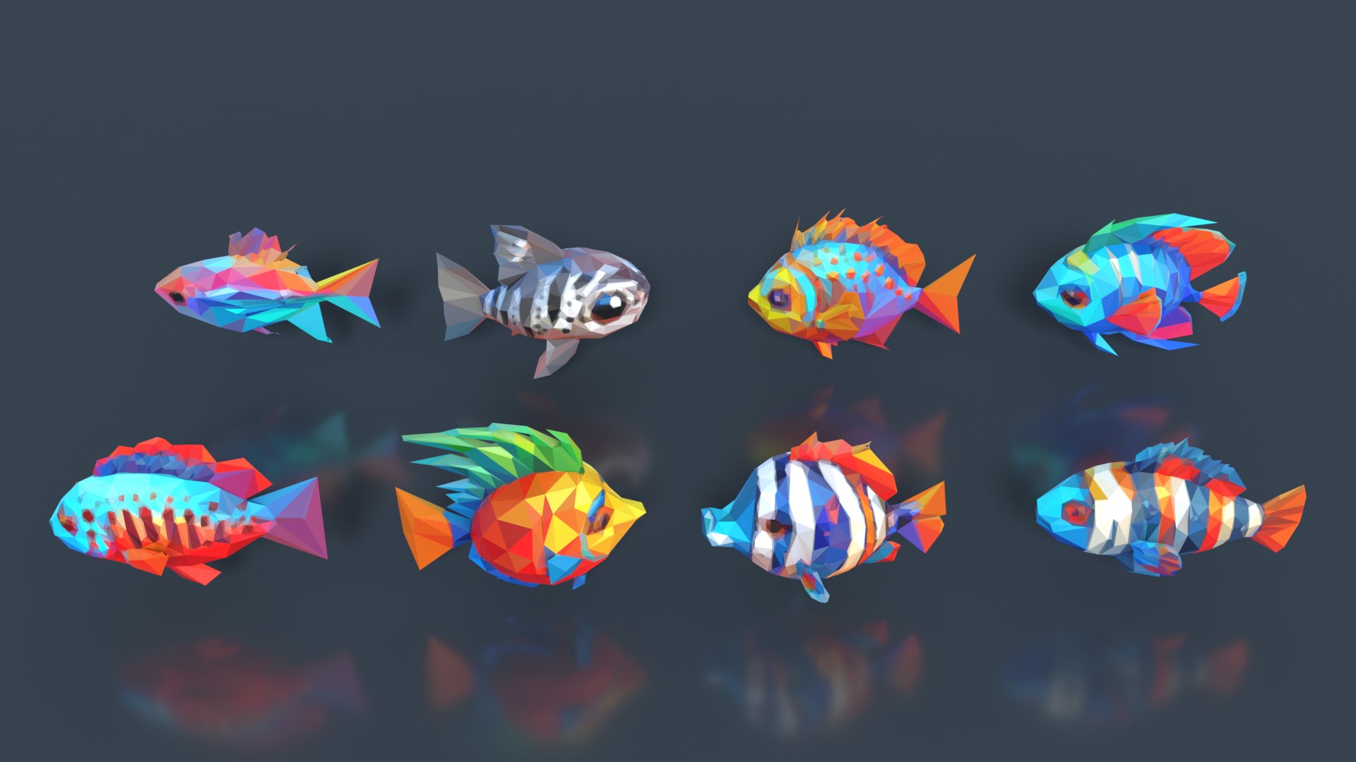 Stylized Underwater Game Assets - 240325 Model - TurboSquid 2209221