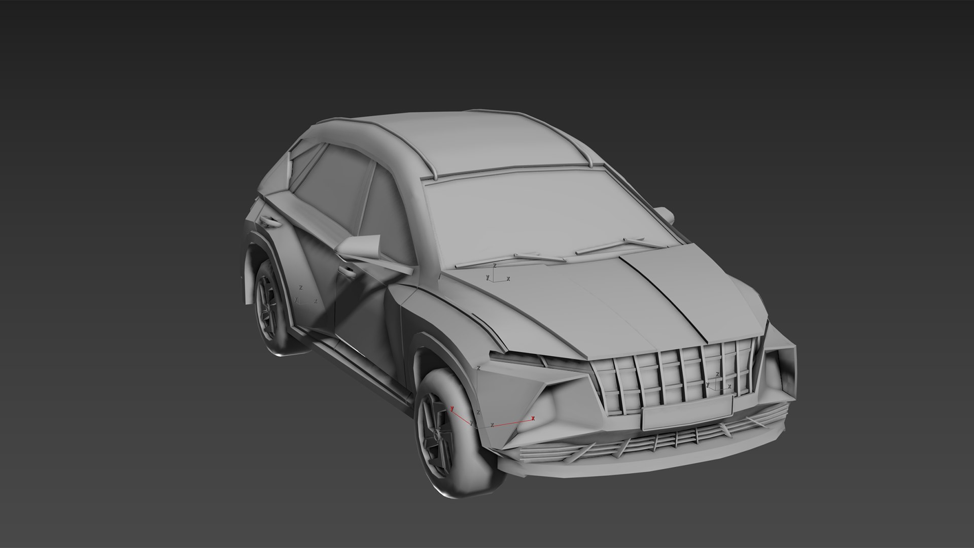 3D Model CAR PBR TEXTURE MIDDLE POLYGON - TurboSquid 2155197