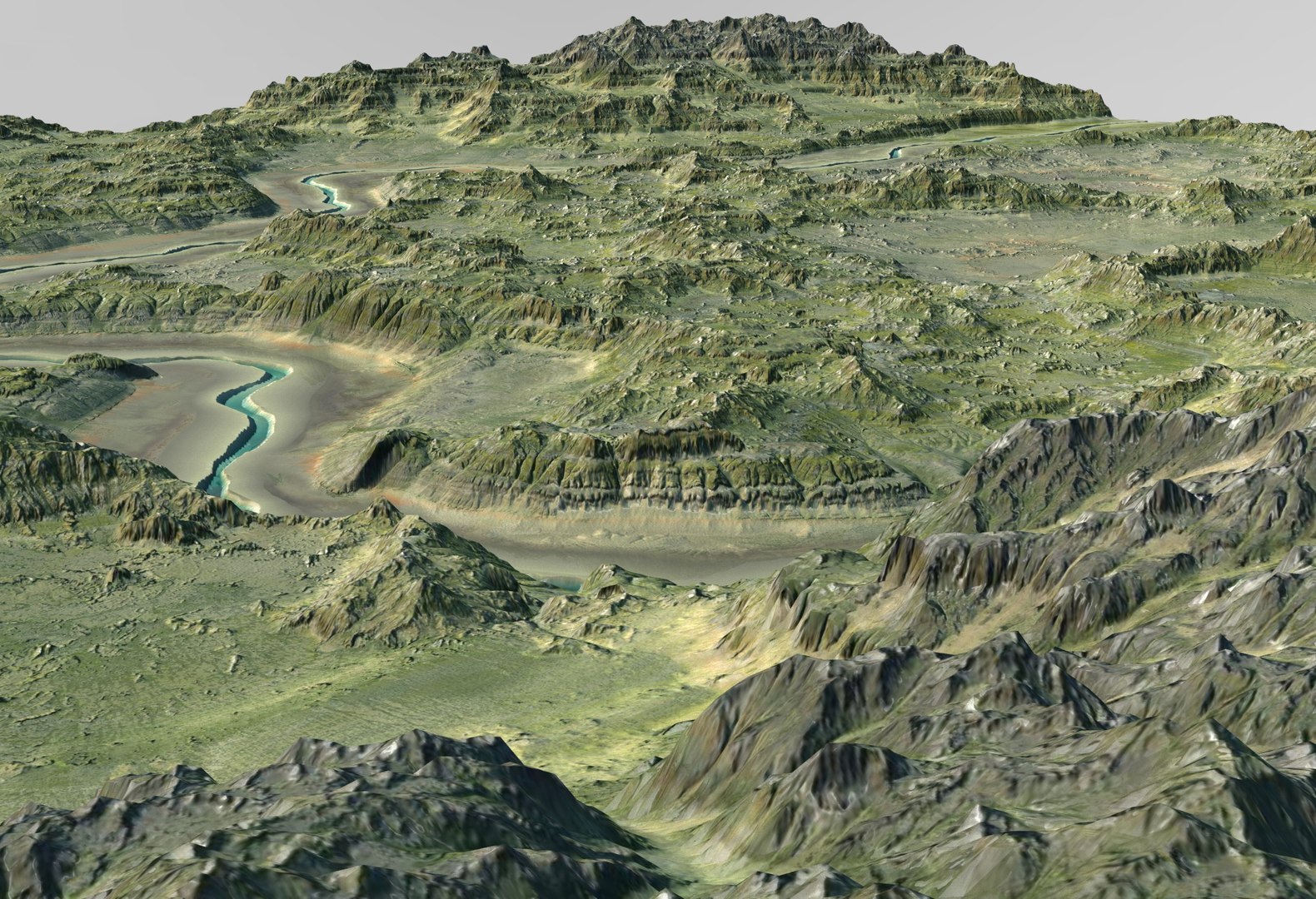 3D Games Terrain - TurboSquid 1495476